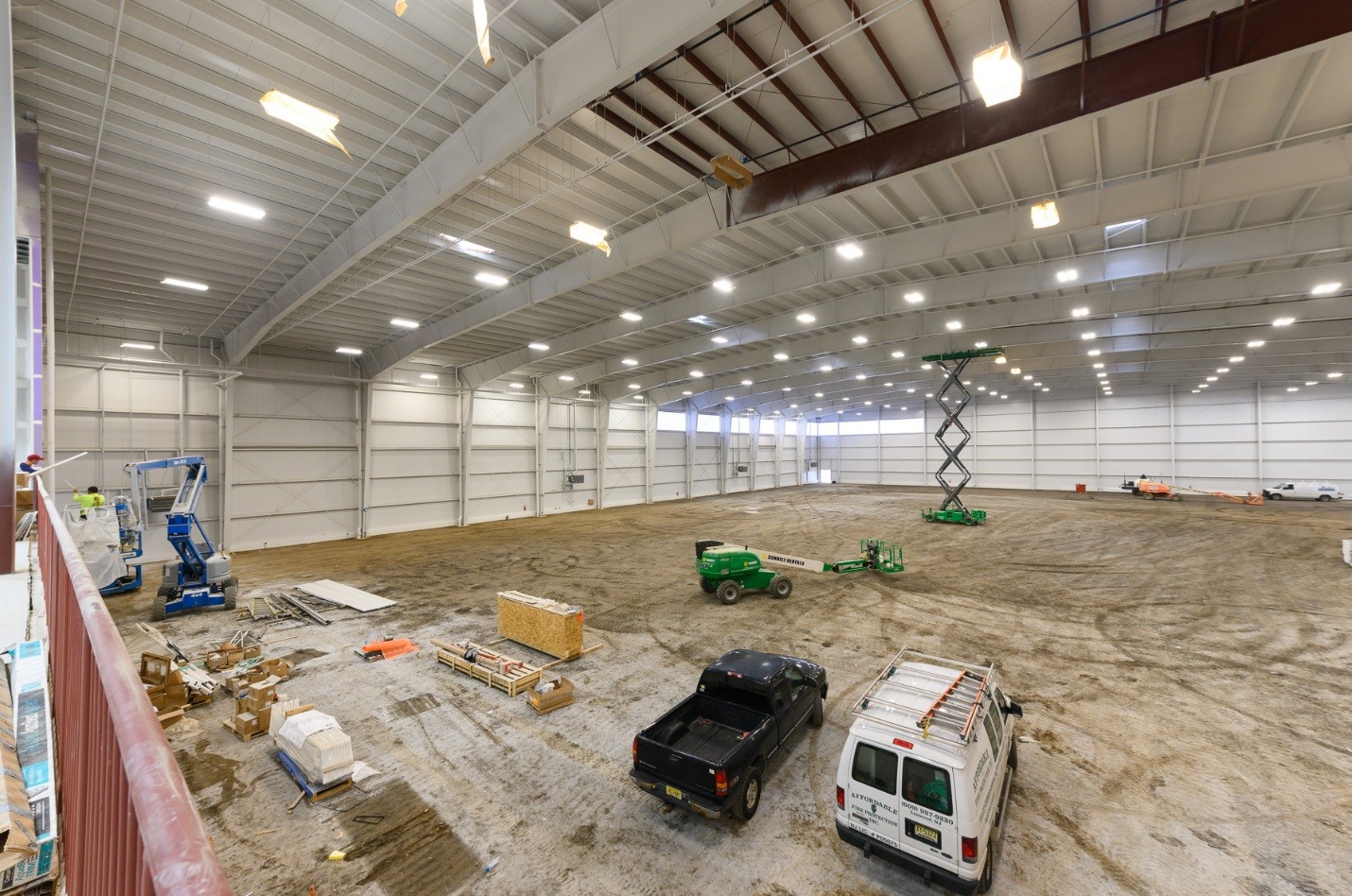 BPGS Construction 76ers Fieldhouse Team Wraps Phase 2, Indoor Turf ...