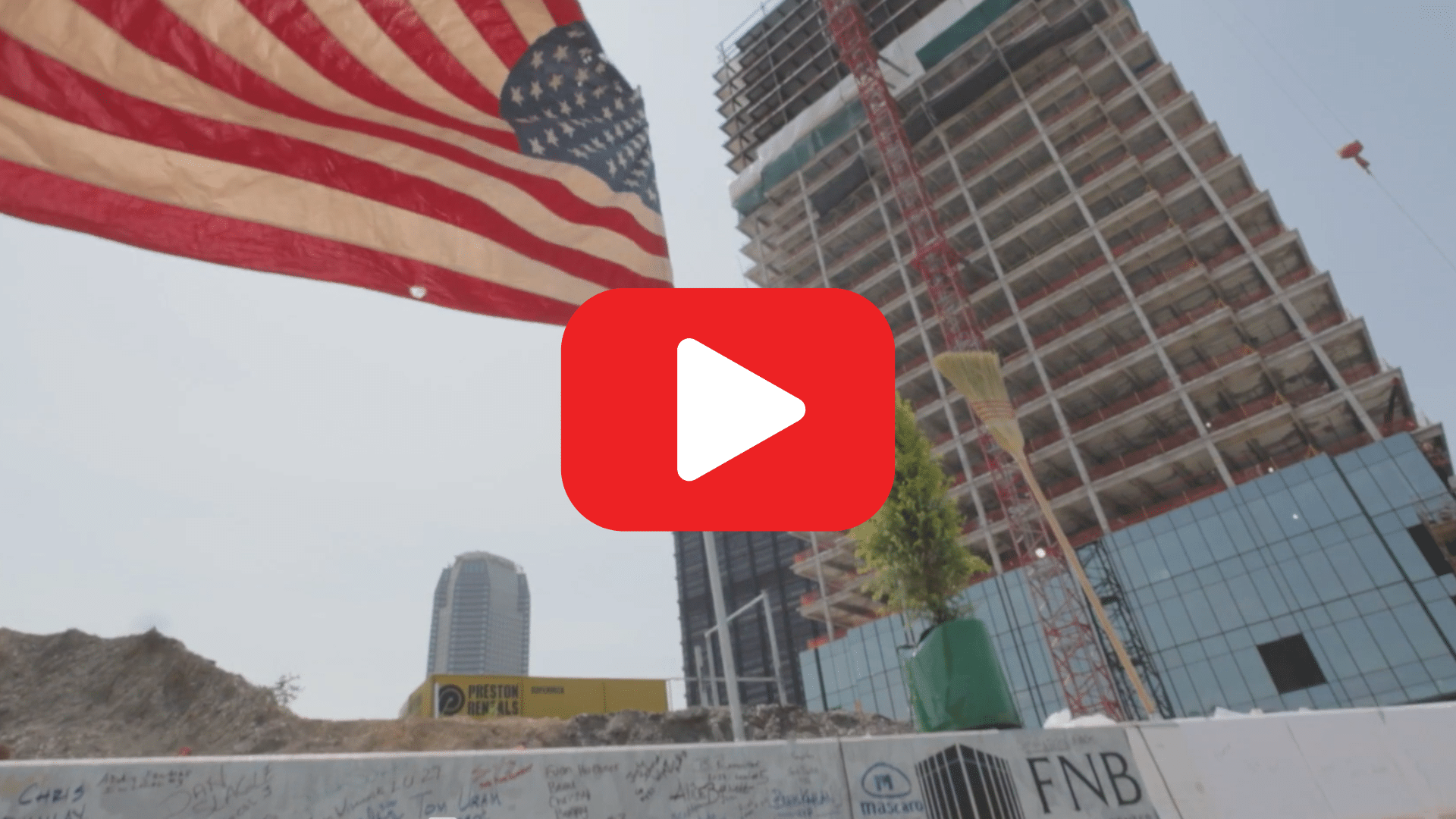 BPGS Celebrates Topping Off of FNB Financial Center - BPGS Construction ...
